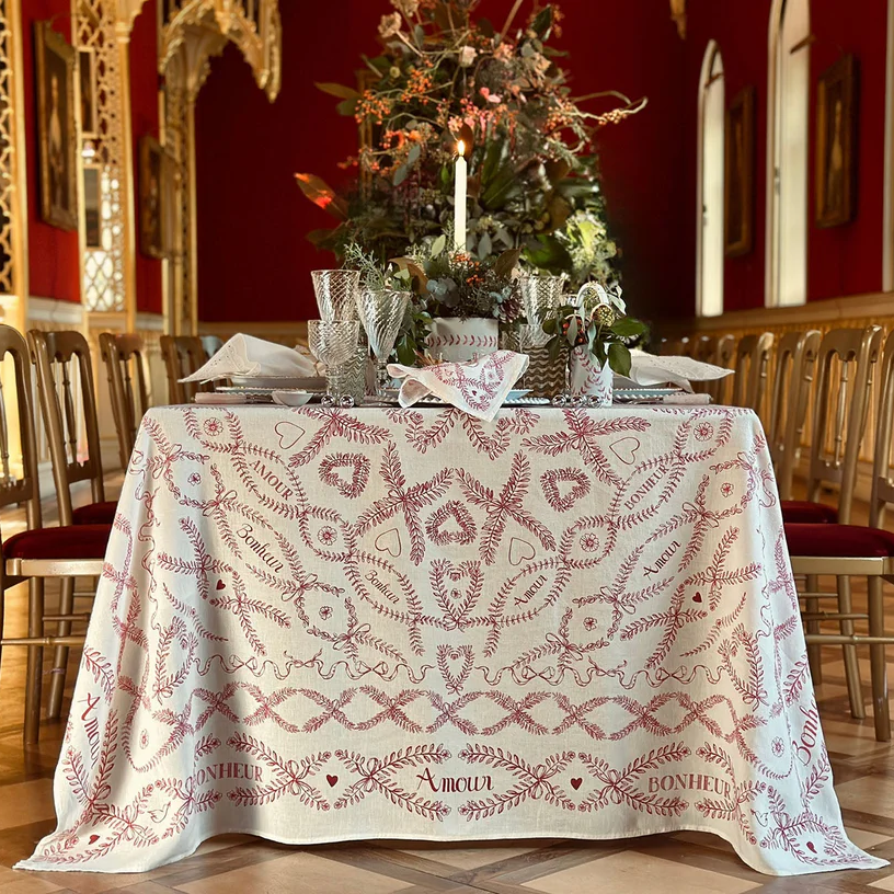 Amour Bonheur Table Linen Collection – Good Kinsmen
